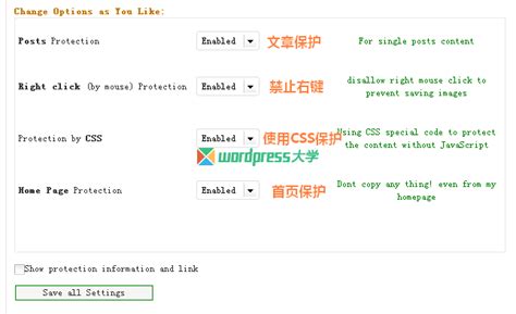 禁止复制wordpress文章内容 Wordpress大学