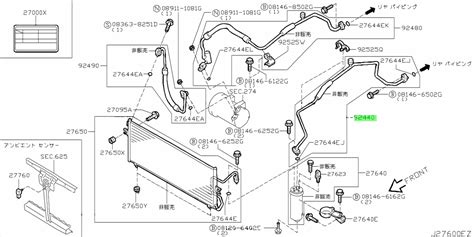 Buy Genuine Nissan 92440AE200 (92440-AE200) Pipe, Front Cooler High ...