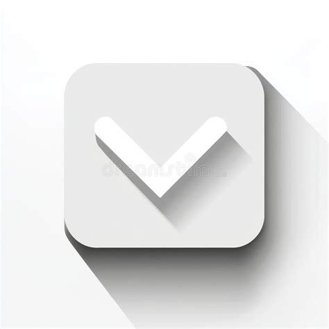 Check Mark Icon Flat Design Style Eps 10 Vector Illustration Stock Illustration Illustration