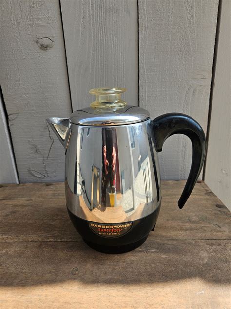 Farberware 4 Cup Fully Automatic Superfast Percolator Etsy