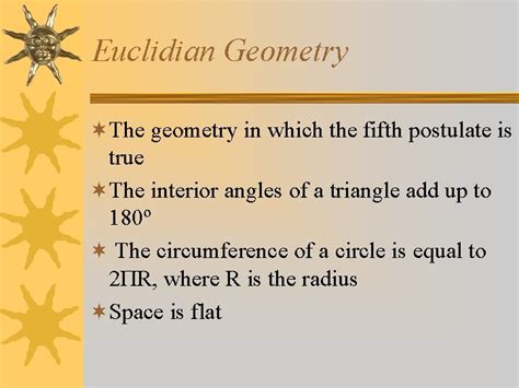 History Of Mathematics Euclidean Geometry Controversial Parallel Postulate