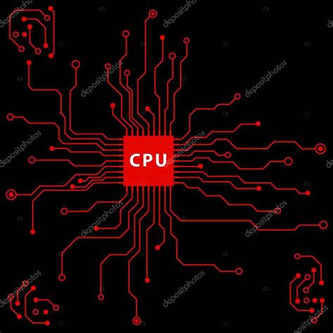 Circuit Board Pattern Abstract Technology Vector Background Stock Vector Image By ©spirit Alex