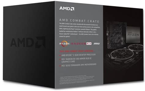 Actualizada AMD Combat Crate Un Pack De CPU Placa Base Y GPU Para