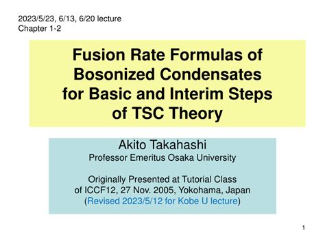 pdf fusion rate formulas of bosonized condensates for basic and