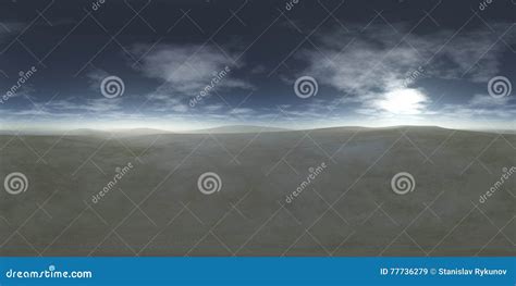 Environment Map HDRI Map Equirectangular Projection Landscape Stock Image Image Of Gold