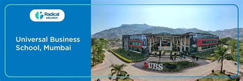 Universal Business School Ubs Mumbai Eligibility Ranking Course