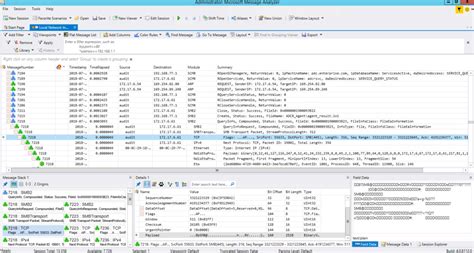 ms message analyzer dsafinger