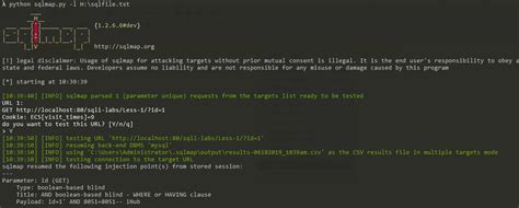 Sqlmap 学习笔记1 sqlmap参数 Spec 博客园