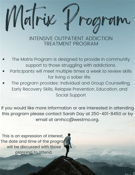 Matrix Program West Moberly First Nations