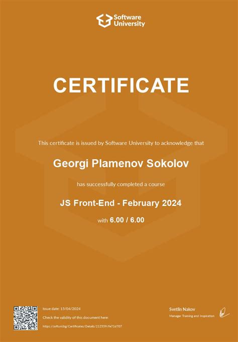 Georgi Sokolov On Linkedin Softuni Javascript Js Ajax Rest Webdevelopment