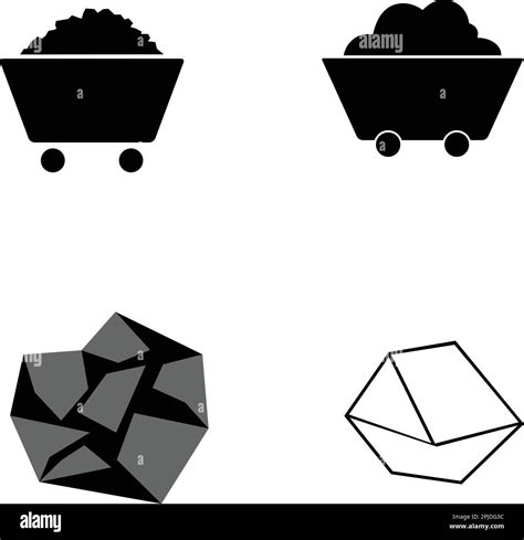 Coal Mining Icon Stock Illustration Design Stock Vector Image And Art Alamy