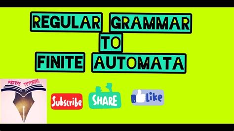 Conversion From Regular Grammar To Finite Automata C50