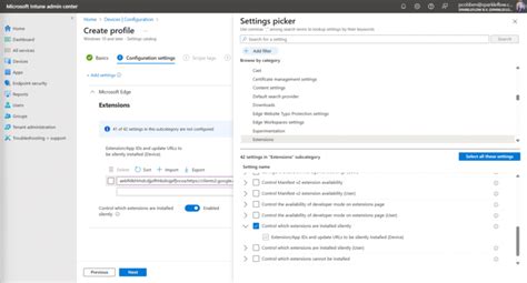 Deploying And Managing Microsoft Edge Extensions Via Intune The Right
