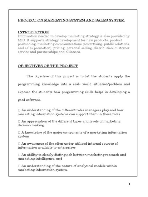 Marketing System And Sales System Pdf Software Testing Software