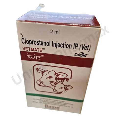 Cloprostenol Injection Vetmate Injection Packaging Size 2 Ml