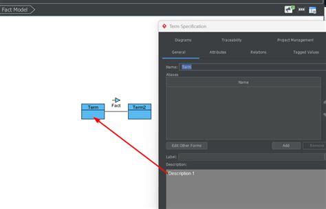 Fact Diagram Is Not Showing The “terms” Definition Bug Reports