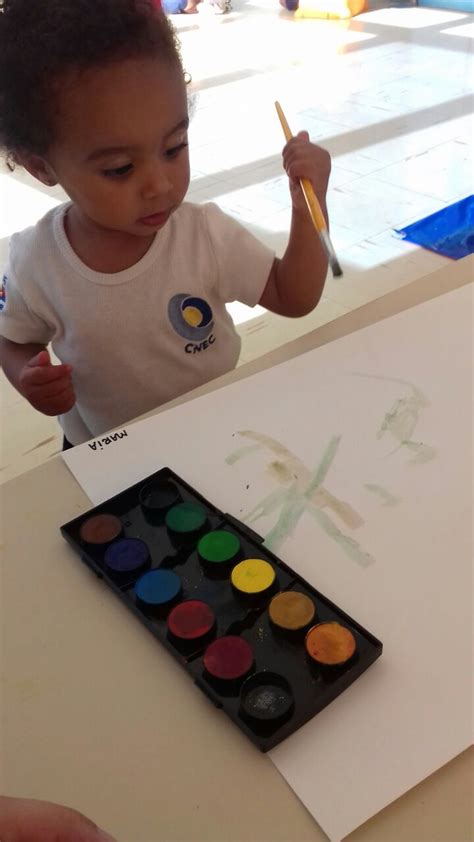 Educação Infantil Elias Moreira Descobrindo A Pintura Com Aquarela