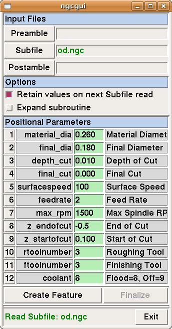 Subroutine Gui Page 5 Linuxcnc Subroutine Gui Page 5 Linuxcnc