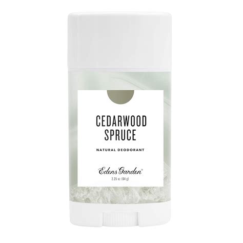 Edens Garden Cedarwood Spruce Natural Deodorant Aluminum