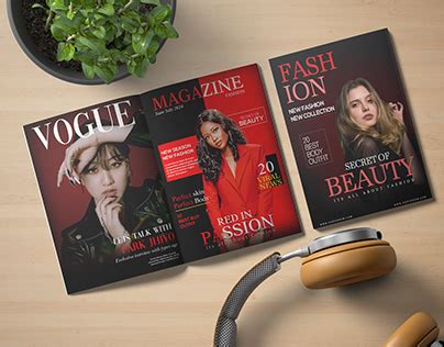 Fashion Magazine Cover Projects Photos Videos Logos Illustrations