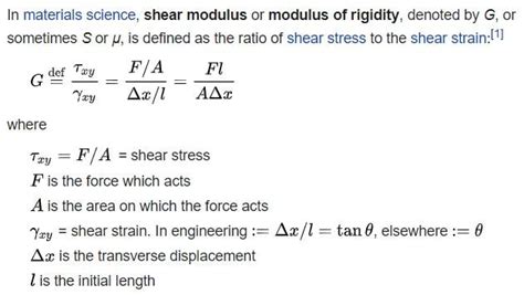 Calculating Shear Modulus — Ansys Learning Forum