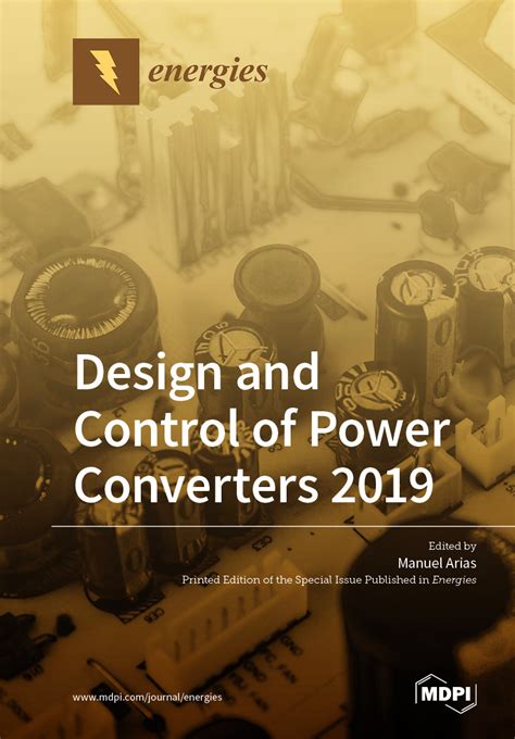 design and control of power converters 2019 mdpi books