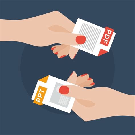 16 Convert Pdf Ppt Stock Vectors And Vector Art Shutterstock