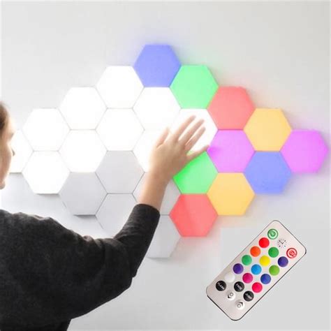 Led Rgb Hexagon Lights Touch Led Lights Led Expo Australia