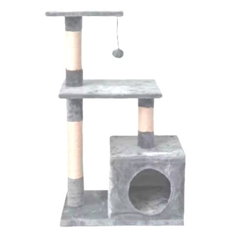 Multi Level Cat Activity Tree For Climbing And Resting