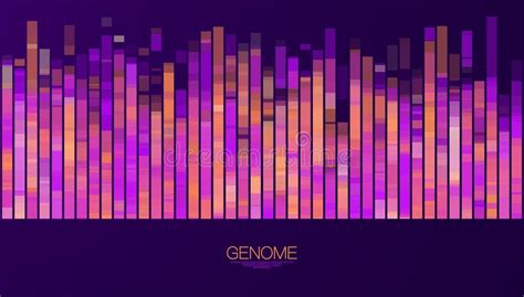 Big Genomic Data Visualization Stock Vector Illustration Of Graphic