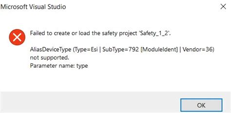 Aliasdevicetype Not Supported Twincat 402028 Safety Project Not Loading