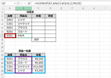 【excel】vlookupxlookupでnaエラーを表示させない方法（iferror関数）：excel 一般｜即効テクニック｜excel Vbaを学ぶならmoug