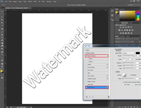 How To Make A Watermark In Photoshop Super Tricks