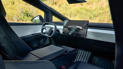 Tesla Cybertruck Interior Layout And Technology Top Gear