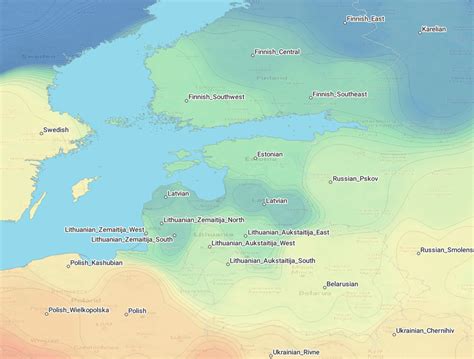 genetic similarity heatmap for croatians r illustrativedna