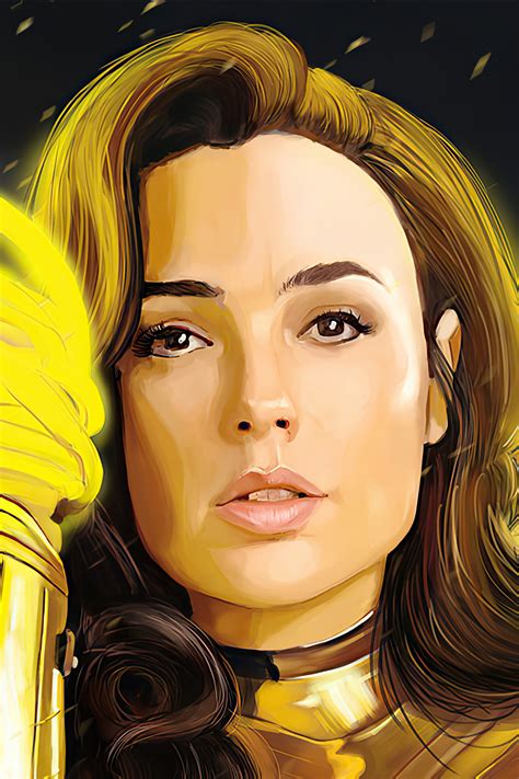 2000x3000 Resolution Gold Wonder Woman With Lasso Of Truth Art