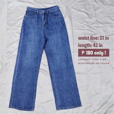 premium high-waisted denim pants (swipe left to see more ), Women's Fashion, Bottoms, Jeans on ...