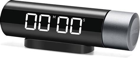 Rotating Pomodoro Timer Aesthetic Magnetic Kitchen Timer With Led Display Count Up And Down