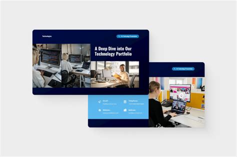 It And Technology Presentation Powerpoint Incl Technology And It Envato
