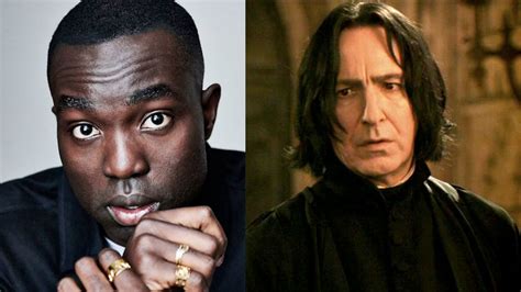 Hbo Harry Potter Show Black Severus Snape Casting Know Your Meme