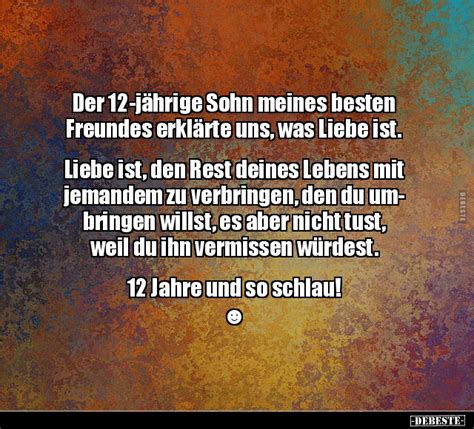 Der 12 Jährige Sohn Meines Besten Freundes Erklärte Uns Was Liebe