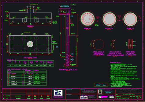 Pile Layout And Details • Designs Cad