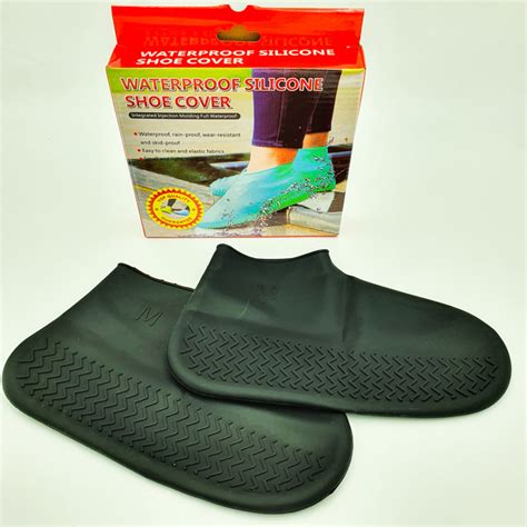 Бахилы чехлы дождевики на обувь Shoe Cover Черный размер S от продавца Ukv Mart в интернет