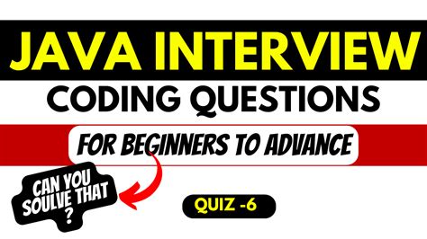 Free Java Interview Question And Answers Pdf Quiz 6