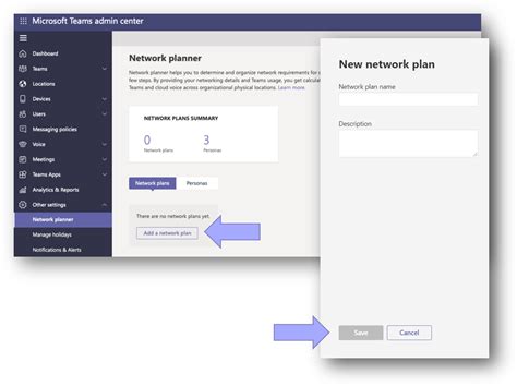 Using Network Planner Example Scenario Microsoft Teams Microsoft