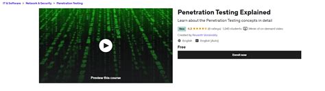 Free Penetration Testing Explained