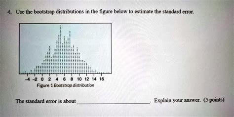 Use The Bootstrap Distributions In The Figure Below To Estimate The