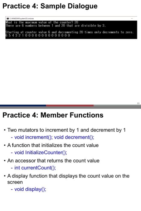 Solved Practice 4 Countertype A Class Of Countertype Is