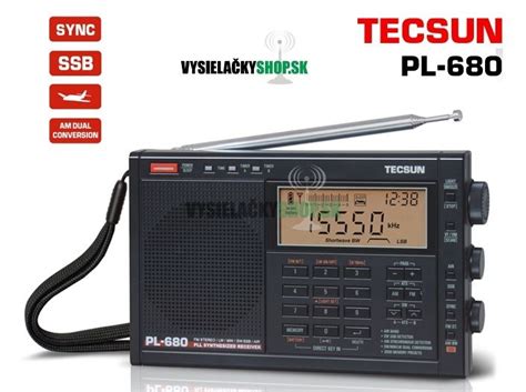 Tecsun PL-680 Skenery Prijímače Vysielackyshop.sk