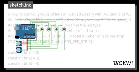 Test WS2812 Wokwi ESP32 STM32 Arduino Simulator